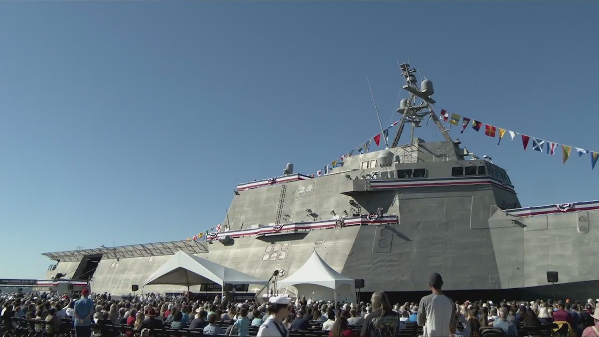 New US Navy Ship Commissioned in Florida 11/17/2025