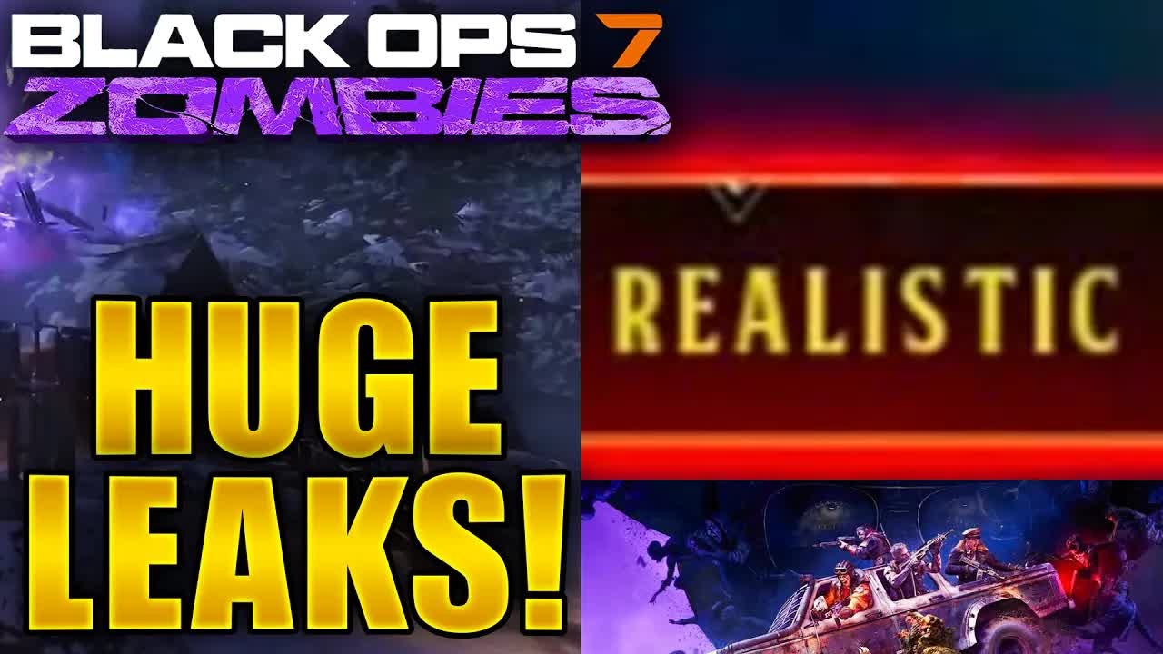 Black Ops 7 Zombies Early Access, Realistic Mode, New Cursed Details ...