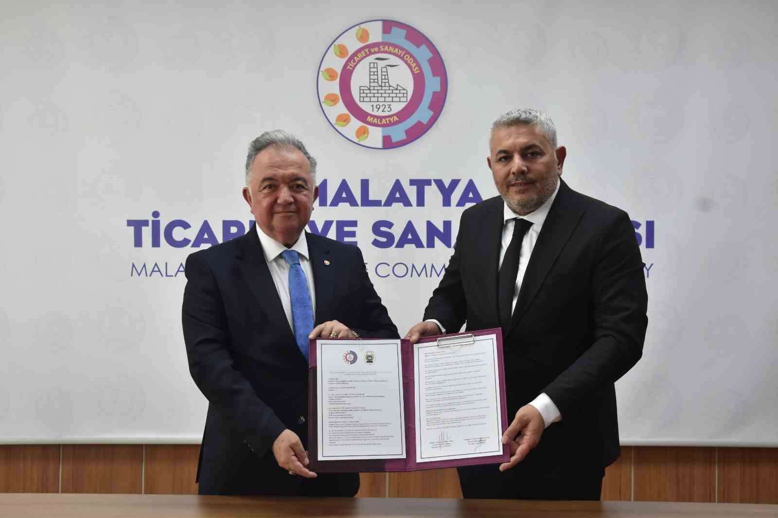 Malatya TSO ile Osmaniye TSO kardeş oda oldu