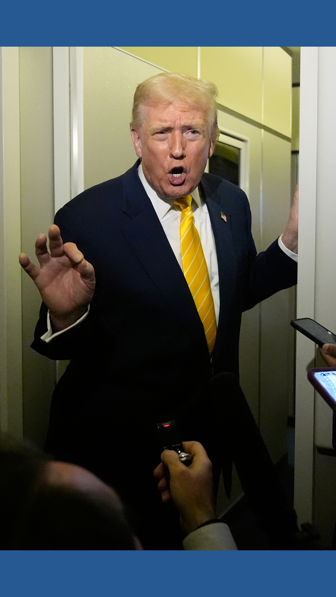 Trump says talks with Venezuela possible as US ramps up military pressure