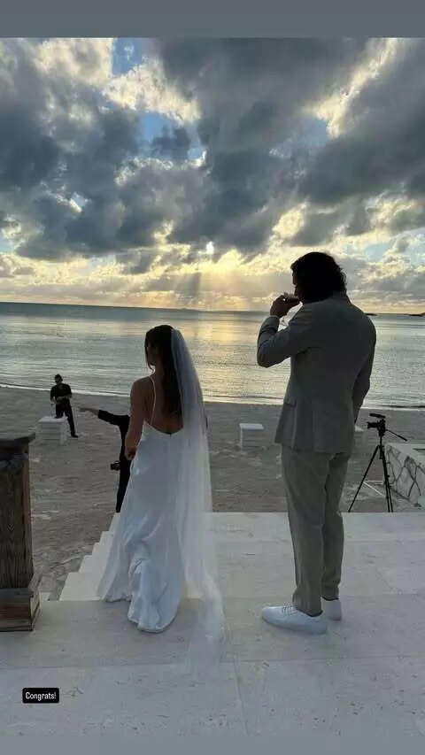 Tyler Glasnow and Meghan Murphy's fairytale beach wedding shines with ...