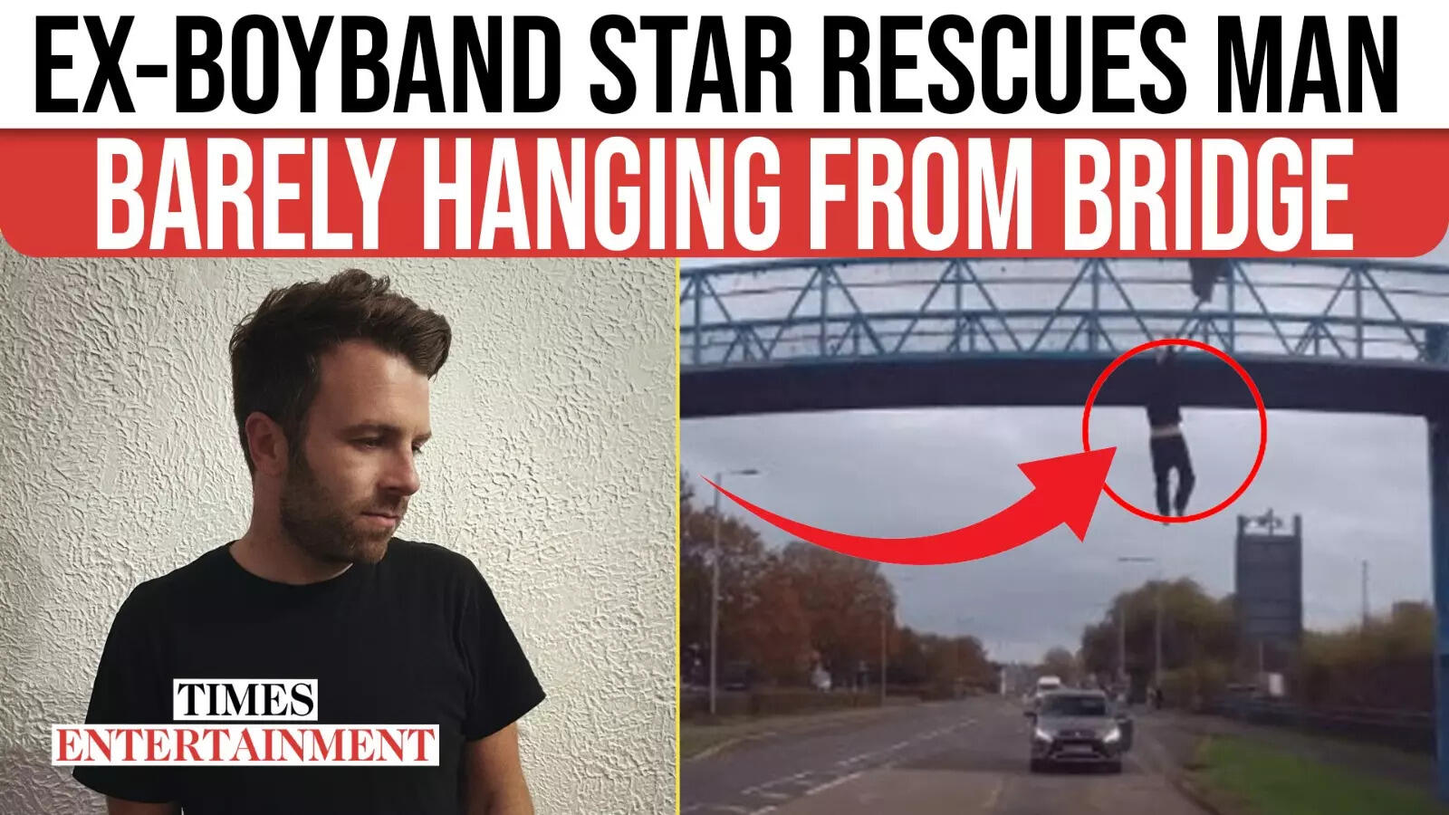Ex-Boyband Singer Turns Real-Life Saviour After Dramatic Bridge Fall In North Wales | WATCH