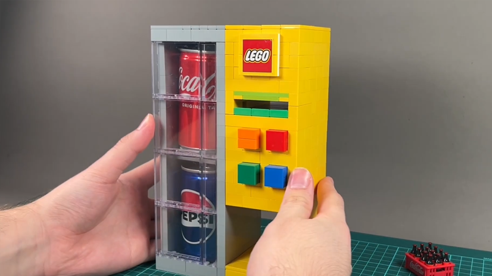 Building a Giant LEGO Soda Machine