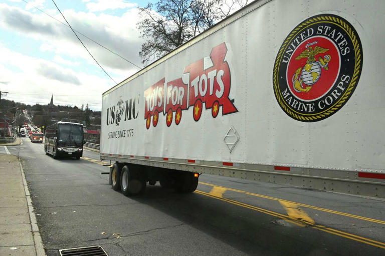 Photos: 12th annual Convoy for Tots delivers toys to SPAC