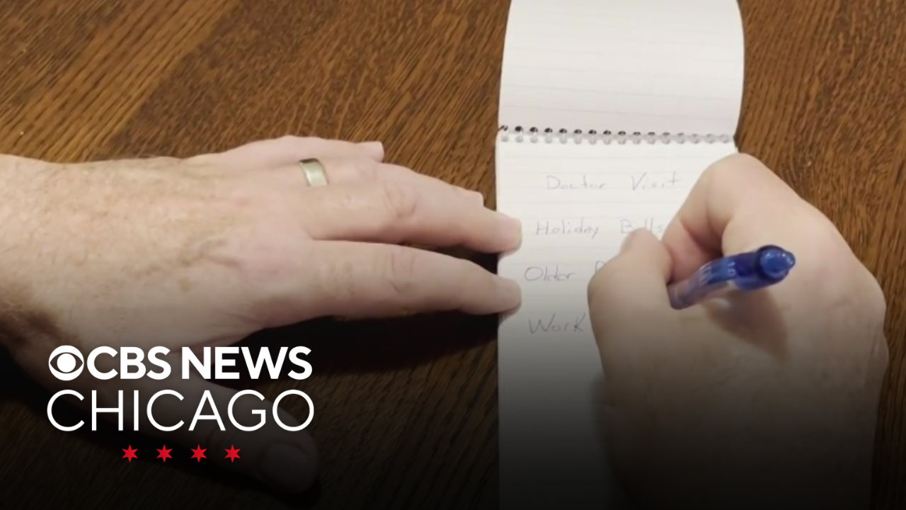 Writing down your worries to get unstuck