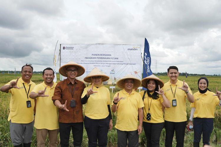 Dorong Ketahanan Pangan Nasional, Bank Mandiri Bantu Petani Kebumen ...