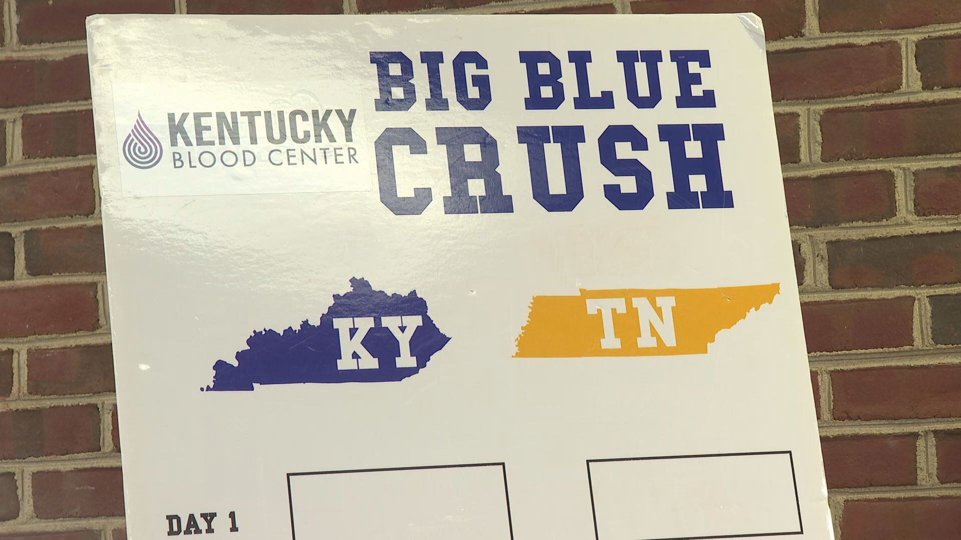 38th annual Big Blue Crush Blood Drive to be held throughout the week