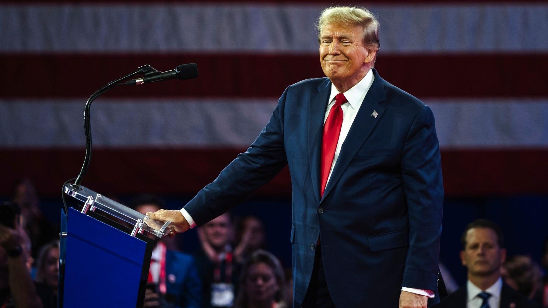 Trump alleges he used tariff threats against Macron over drug pricing