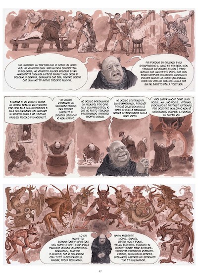 Milo Manara, esce il secondo volume de ‘Il nome della rosa’ a fumetti