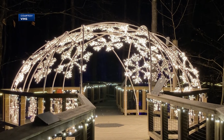 Where to visit enchanting holiday light displays in Vermont and New York