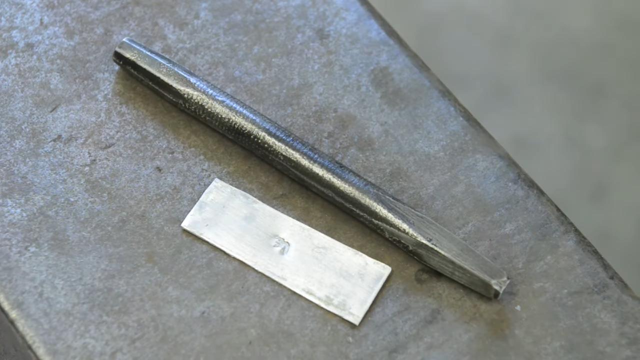 How I forged my personal touchmark stamp from fire and steel
