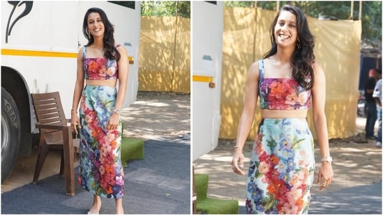Jemimah Rodrigues makes a stylish statement in floral outfit on Kajol ...