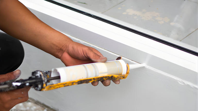 If your house feels cold, start by checking the caulk around your windows