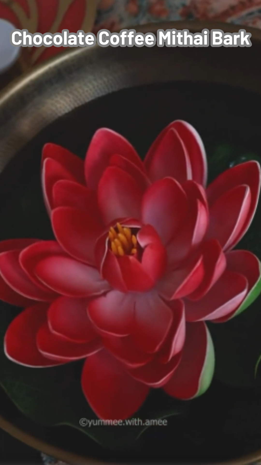 Chocolate Coffee Mithai Bark – A Rich & Festive Fusion Treat