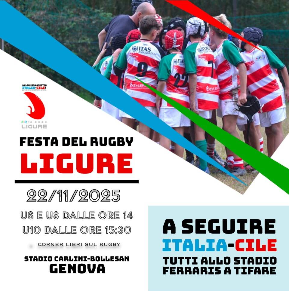 Rugby/ Festa del rugby Ligure, al Carlini di scena anche la Pro Recco ...