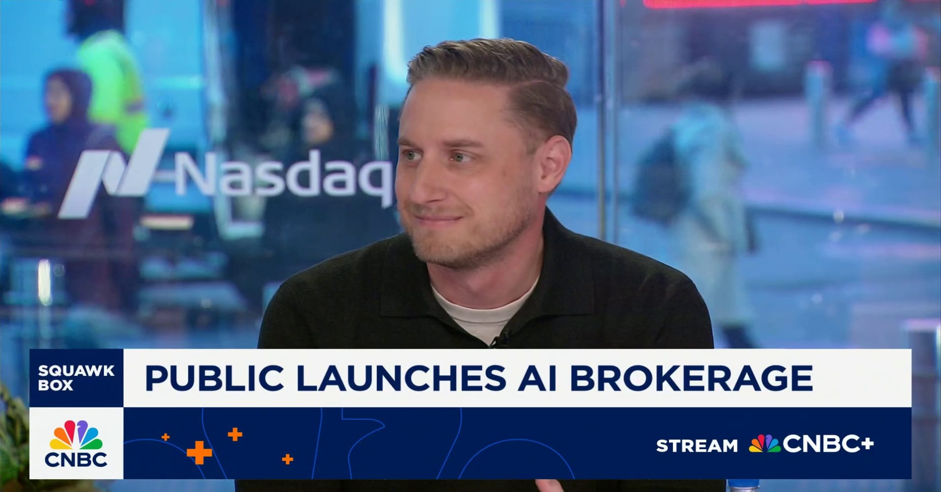 We're competition for financial advisors, says Public co-CEO Leif Abraham