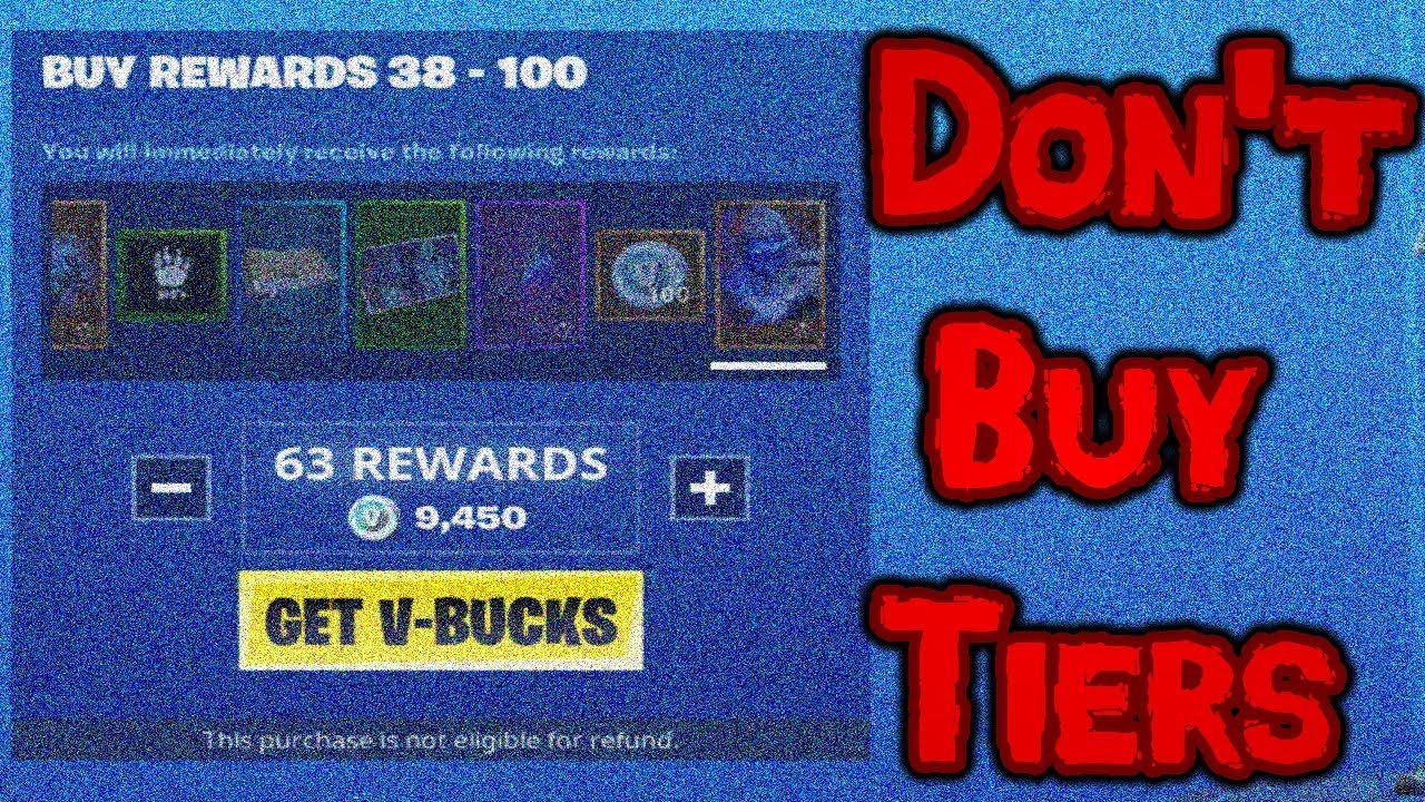 Don’t Buy Tiers — The Fortnite Scary Story They Tried to Warn You About