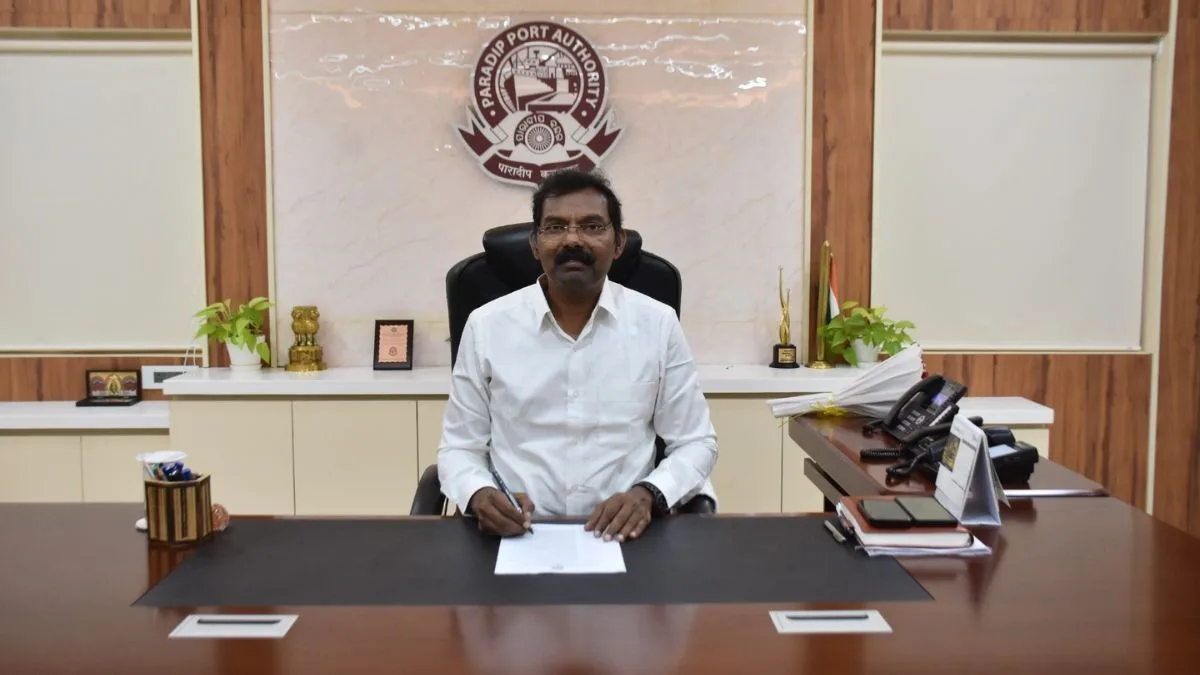 T Venu Gopal assumes charge as Deputy Chairman, Paradip Port