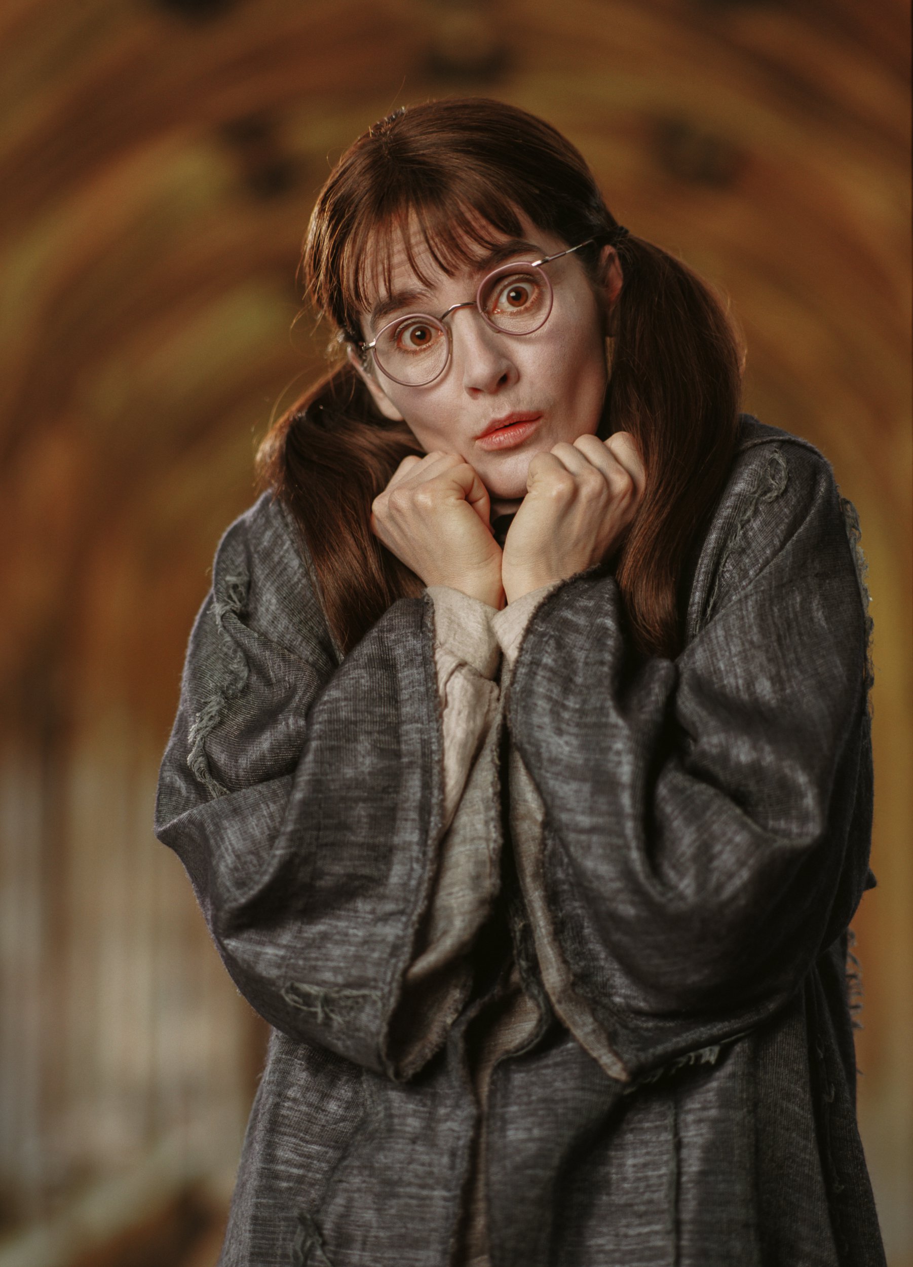 ‘I lied about my age to play Moaning Myrtle'
