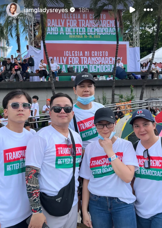 LIST: Celebrities who were present at the INC anti-corruption rally