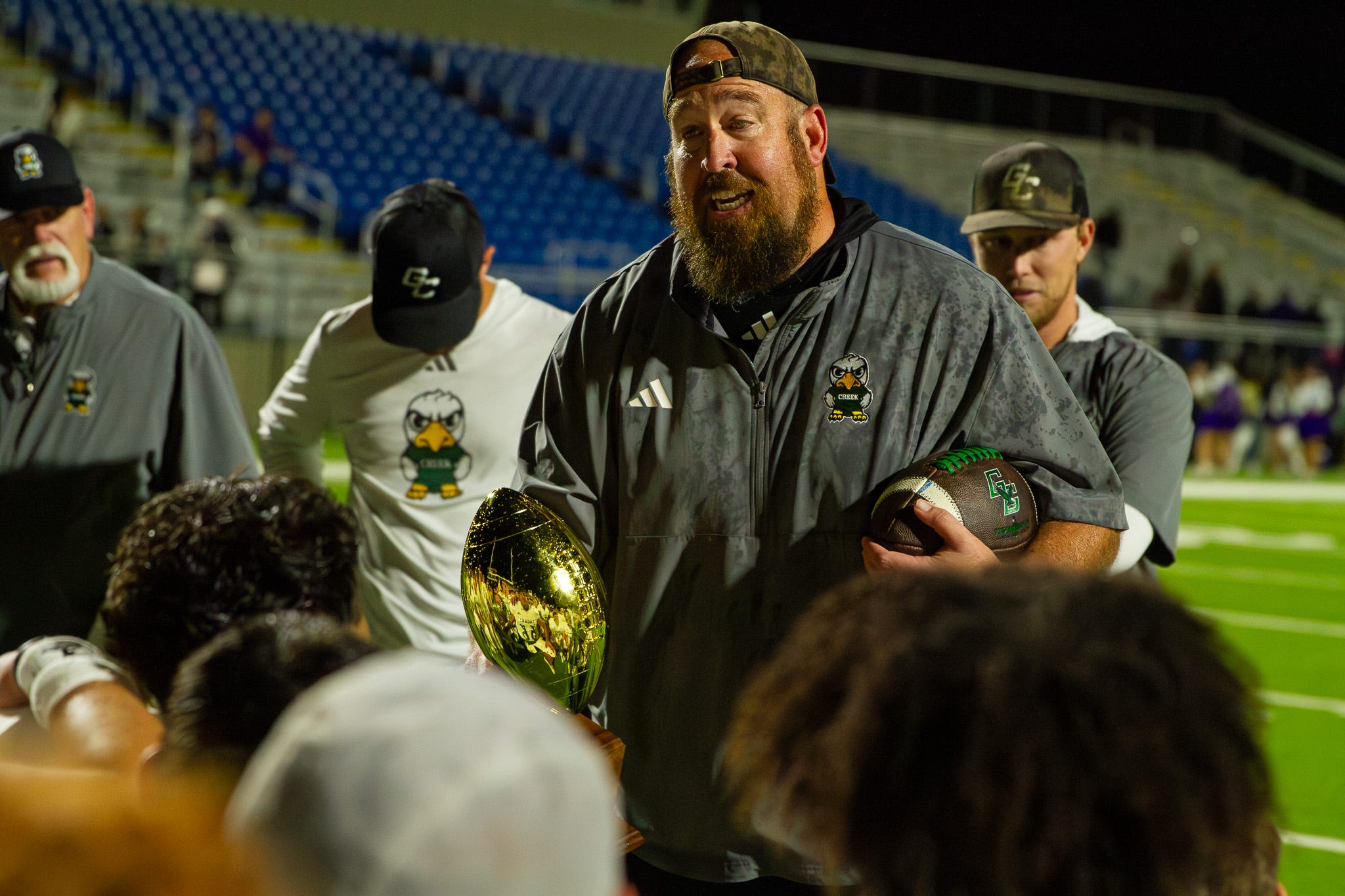Grape Creek football coach Tanner Thiel departs for White Oak