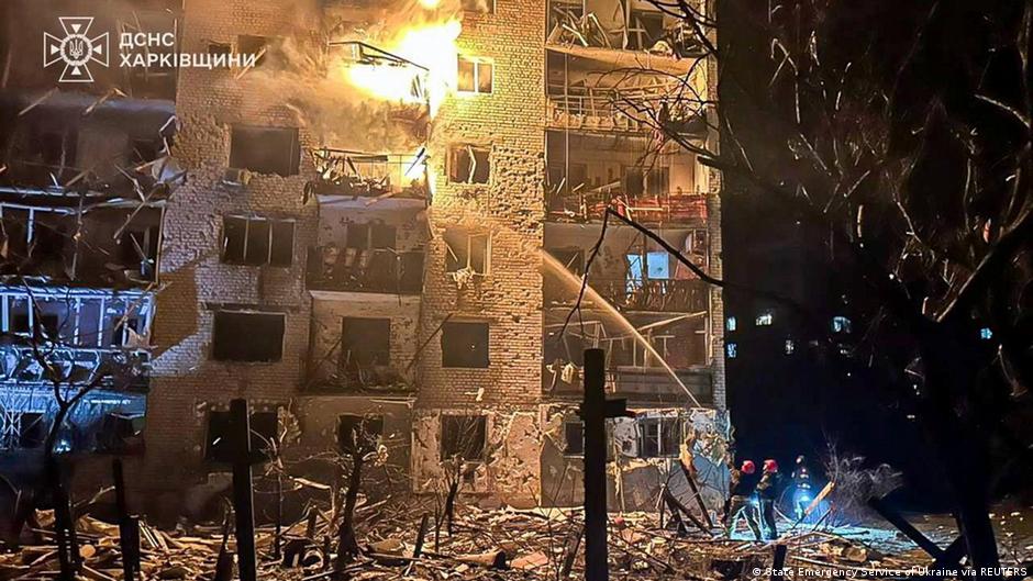 Ukraine updates: Odesa attack sparks port fires