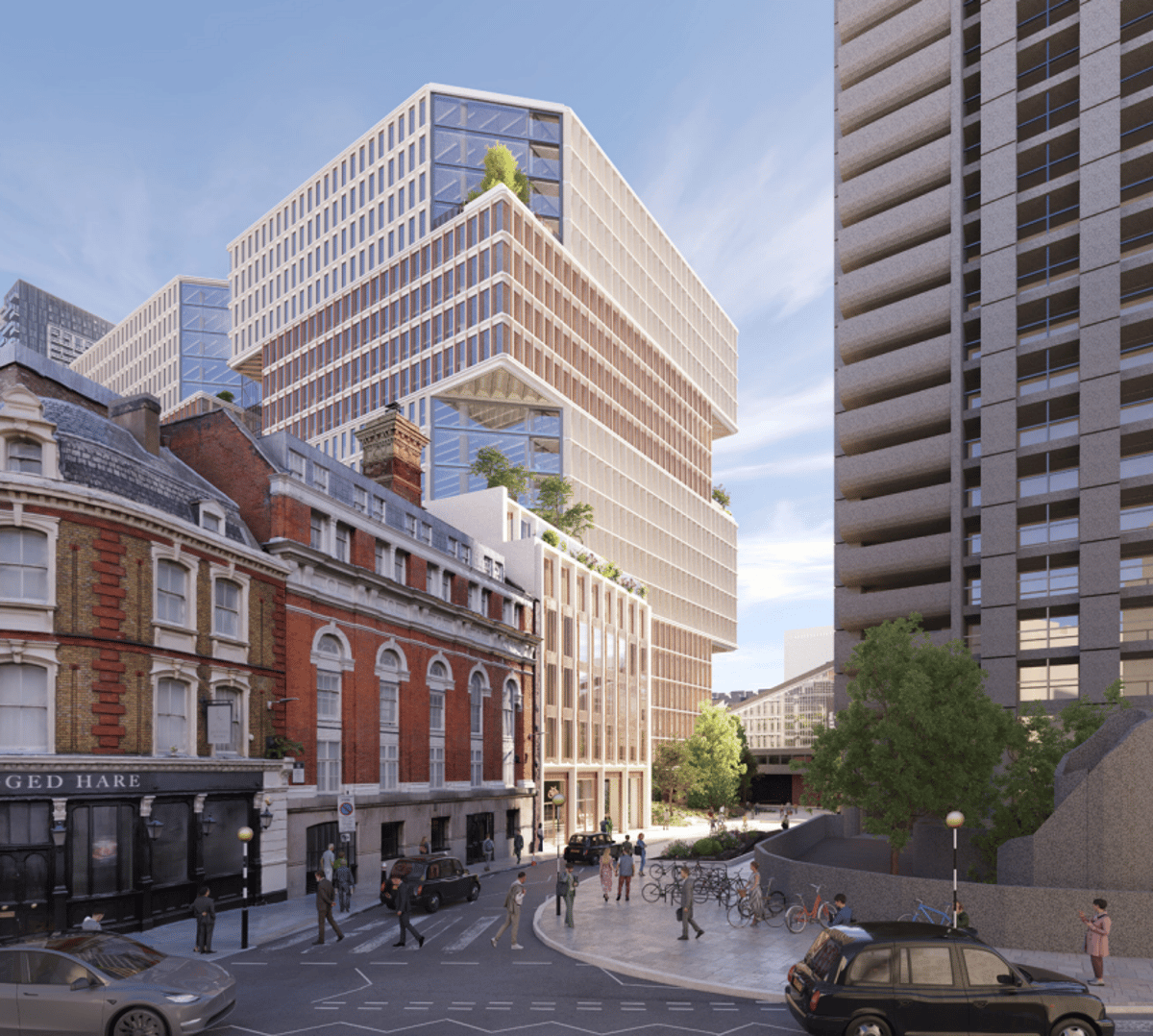 Barbican residents fight 'monster' office tower