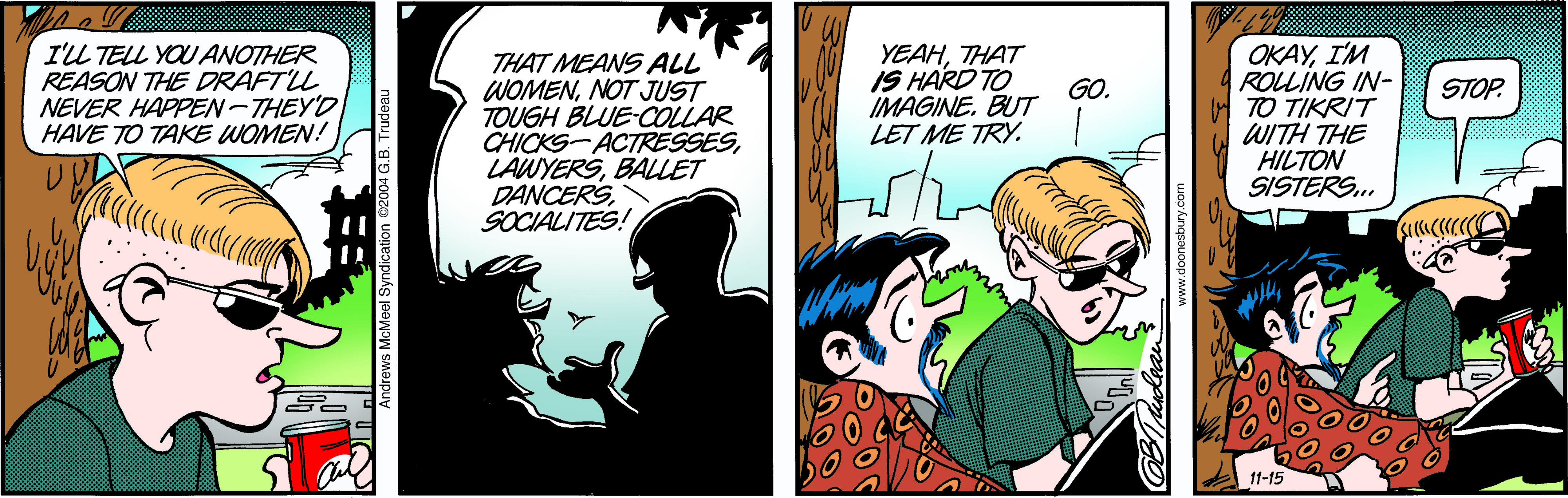 Doonesbury by Garry Trudeau