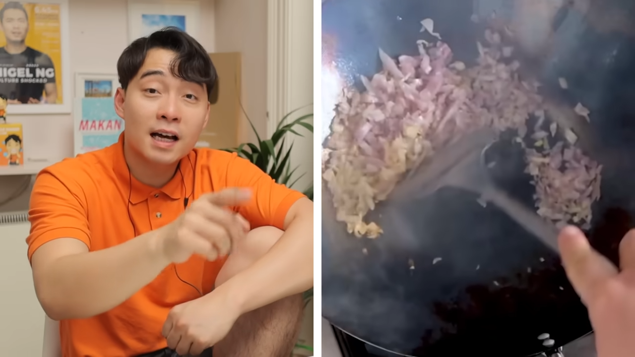 Italian chef’s egg fried rice leaves Uncle Roger speechless