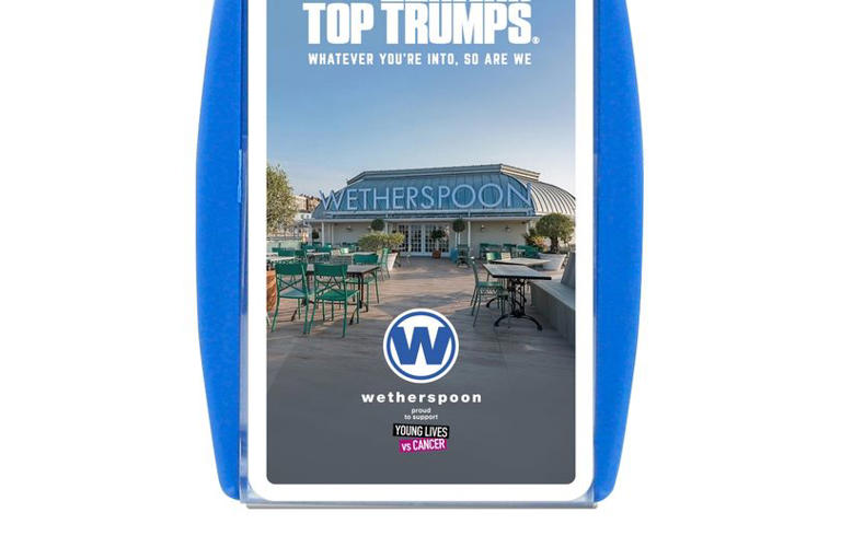 Wetherspoons launches Top Trumps game so its best pubs can battle it ...