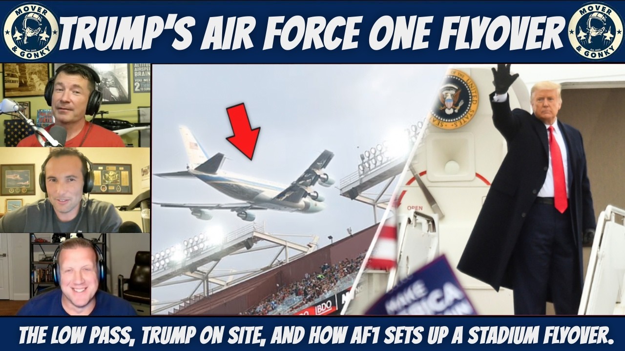 Air Force One Stuns Crowd With Epic Flyover - Aviators Break It Down