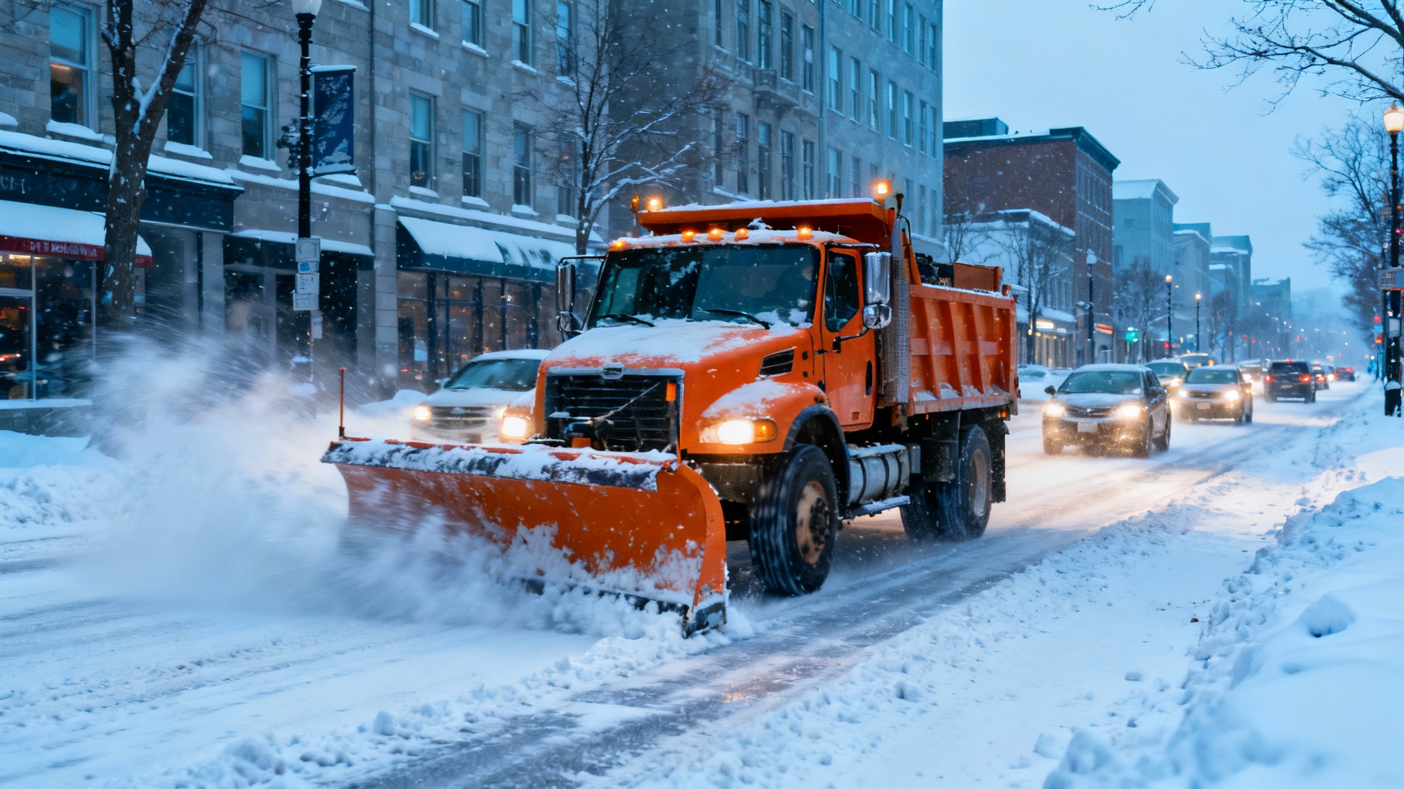 Le choc des saisons à québec: quand le premier manteau neigeux paralyse ...