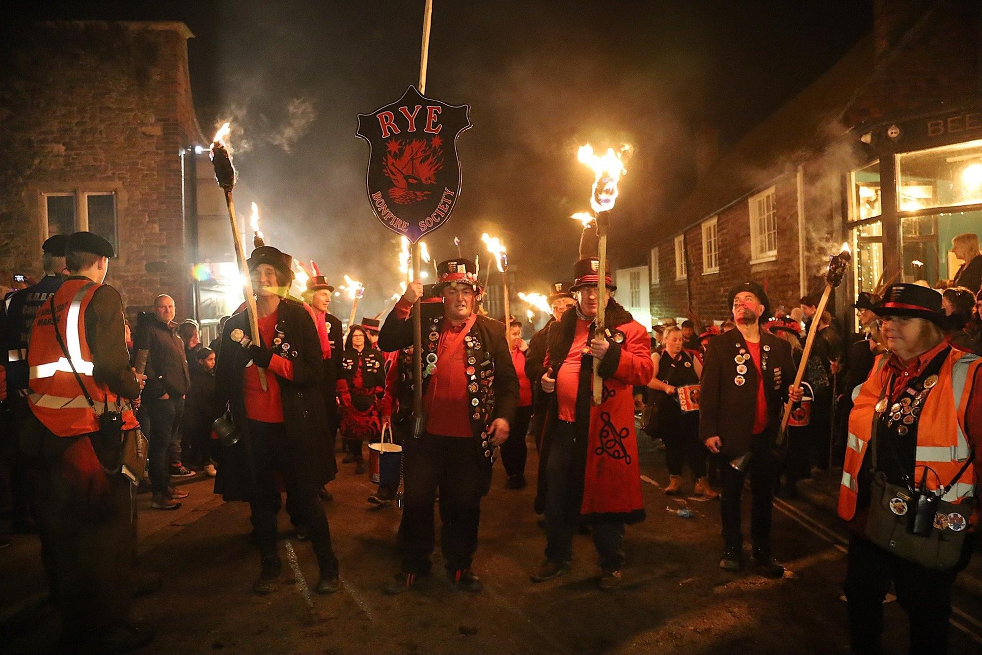 In 25 pictures: Rye holds its annual bonfire celebrations with ...