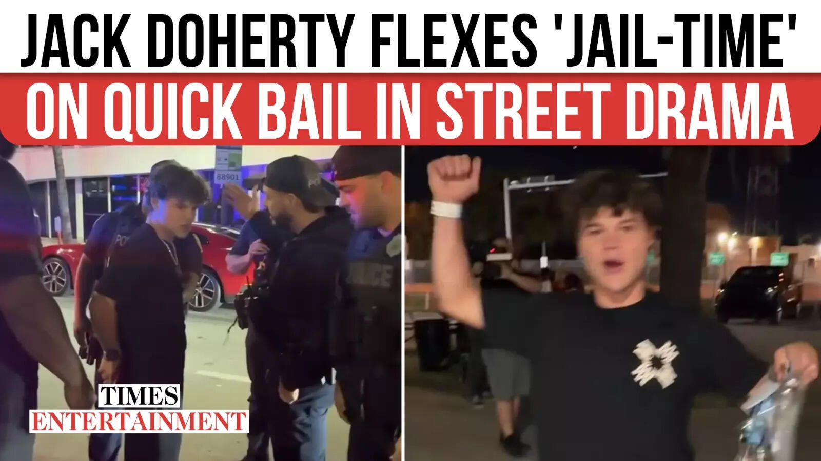 YouTuber Jack Doherty Goes Live Immediately After Jail Release, Posts ...