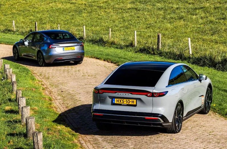 Mazda 6e vs Tesla Model 3: un duelo eléctrico con un claro vencedor