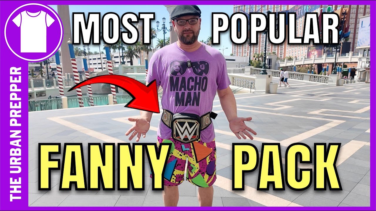 My most unique fanny pack: Igloo WWE belt review