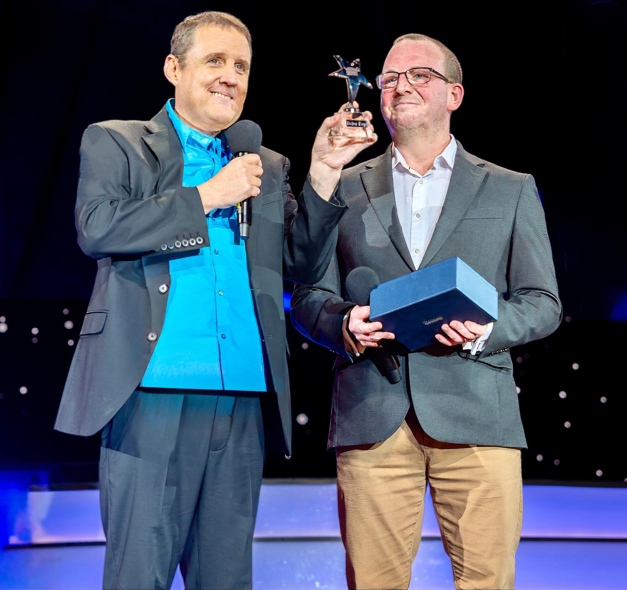 Peter Kay Celebrates His 10th Performance of the Better Late Than Never ...