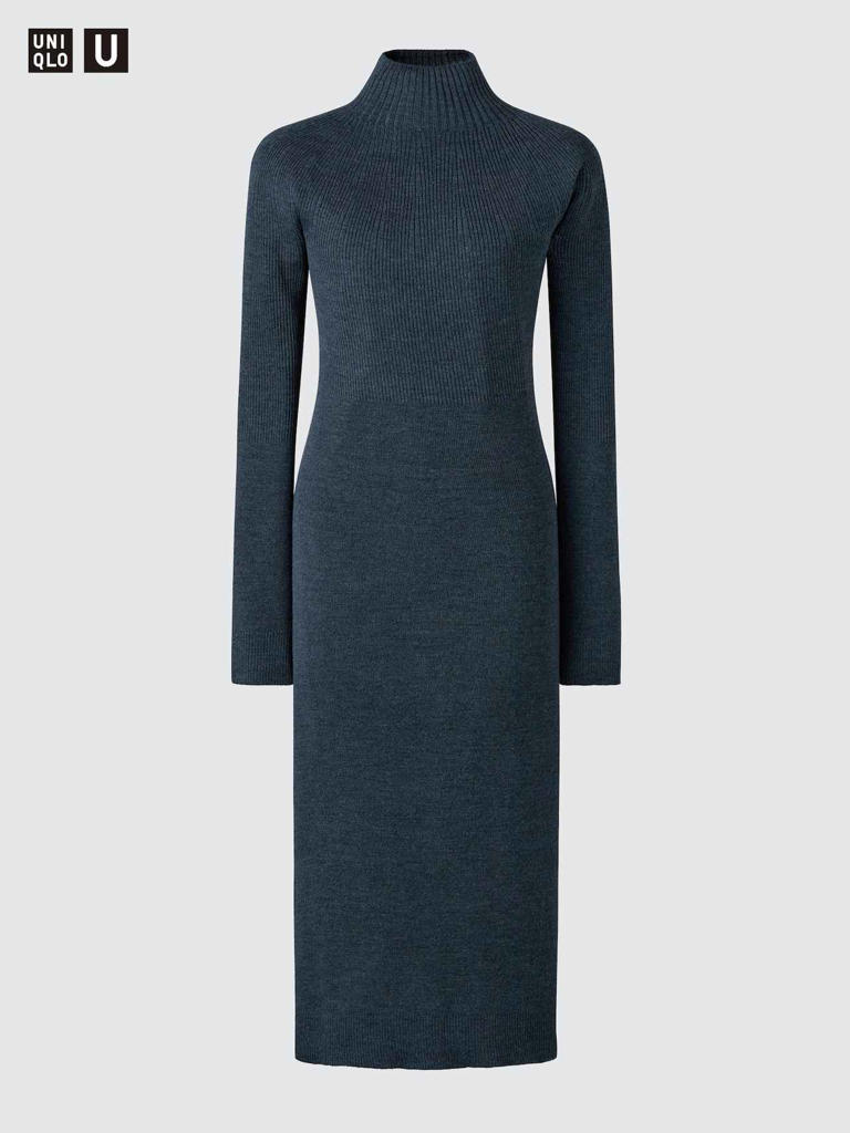 着る服に迷った時は【ユニクロ】へ！ 大人女性が頼れる「ニットワンピ」