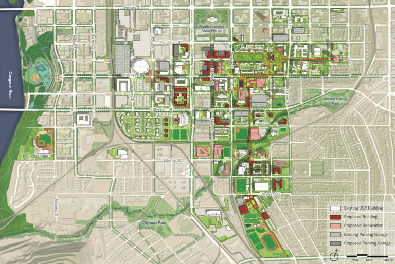 What could be coming to Columbia's South Main? It's in USC's master plan