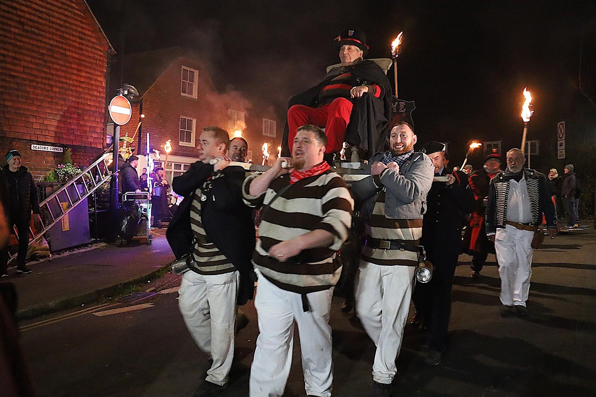 In 25 pictures: Rye holds its annual bonfire celebrations with ...