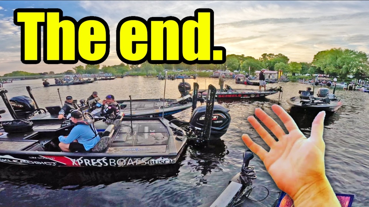 Done with professional fishing tournaments after disaster