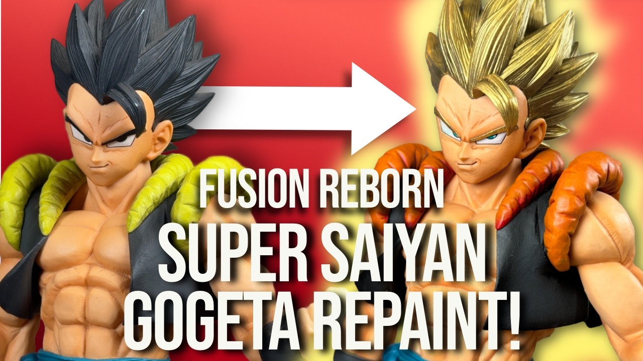 Repainting Gogeta to Super Saiyan – From DBS: Broly to DBZ: Fusion Reborn