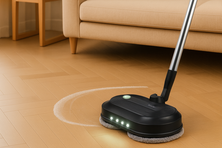 Met deze handige elektrische dweil van Action is je vloer zo schoon ...