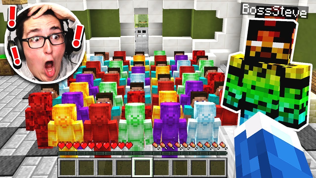 Boss Steve Shows Me His Steve Army Minecraft Secrets