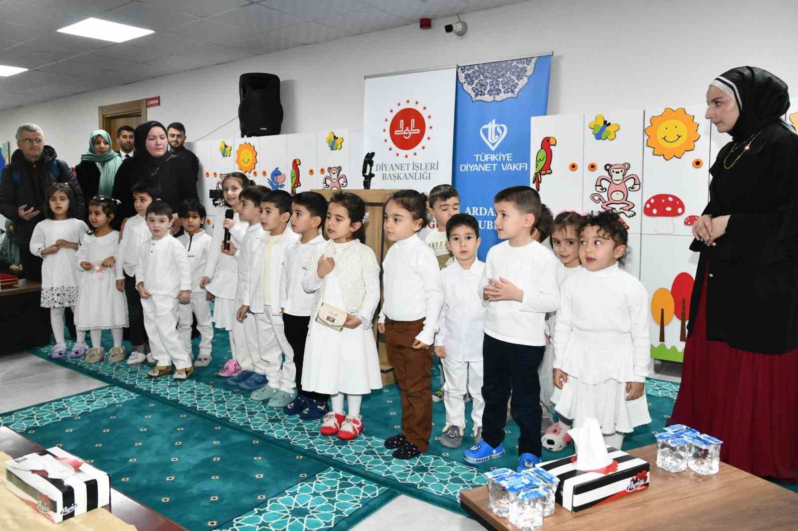 Ardahan’da, Kız Kur’an Kursu’nun açılışı yapıldı