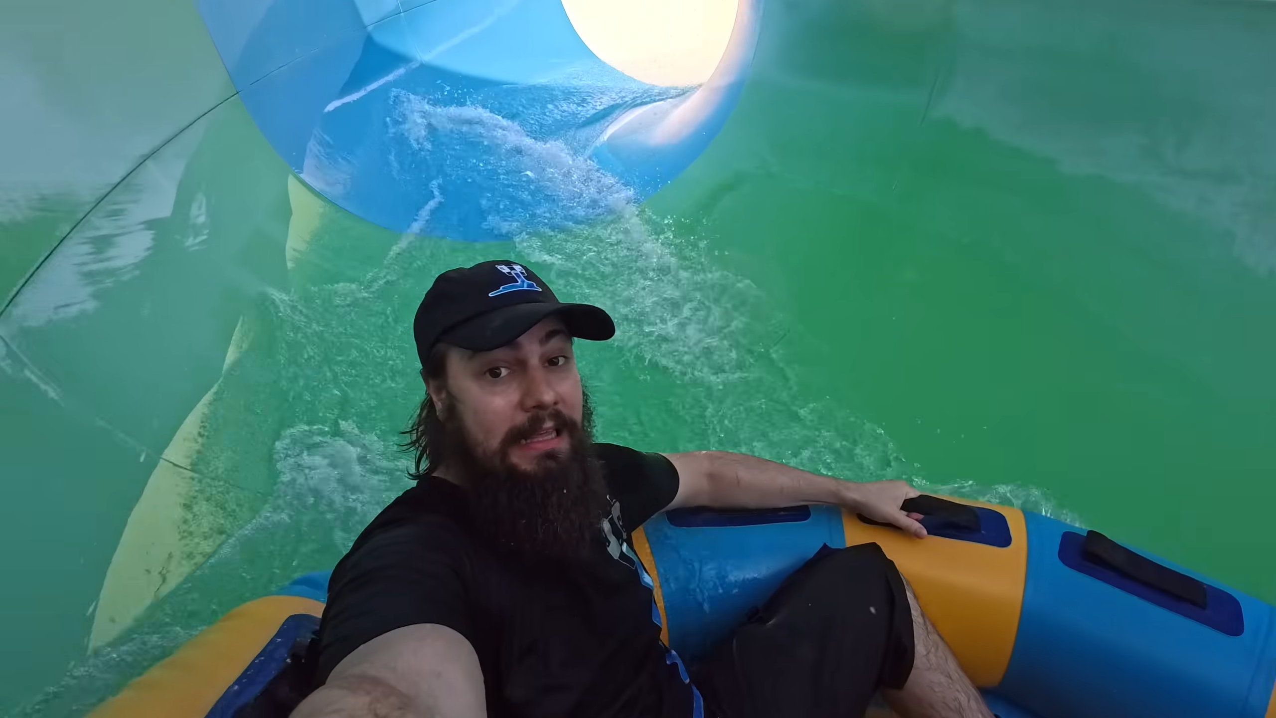 Epic home with 10 indoor waterslides