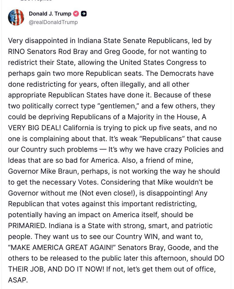 Indiana GOP Senator Greg Goode Swatted Hours After He’s Branded ‘RINO ...