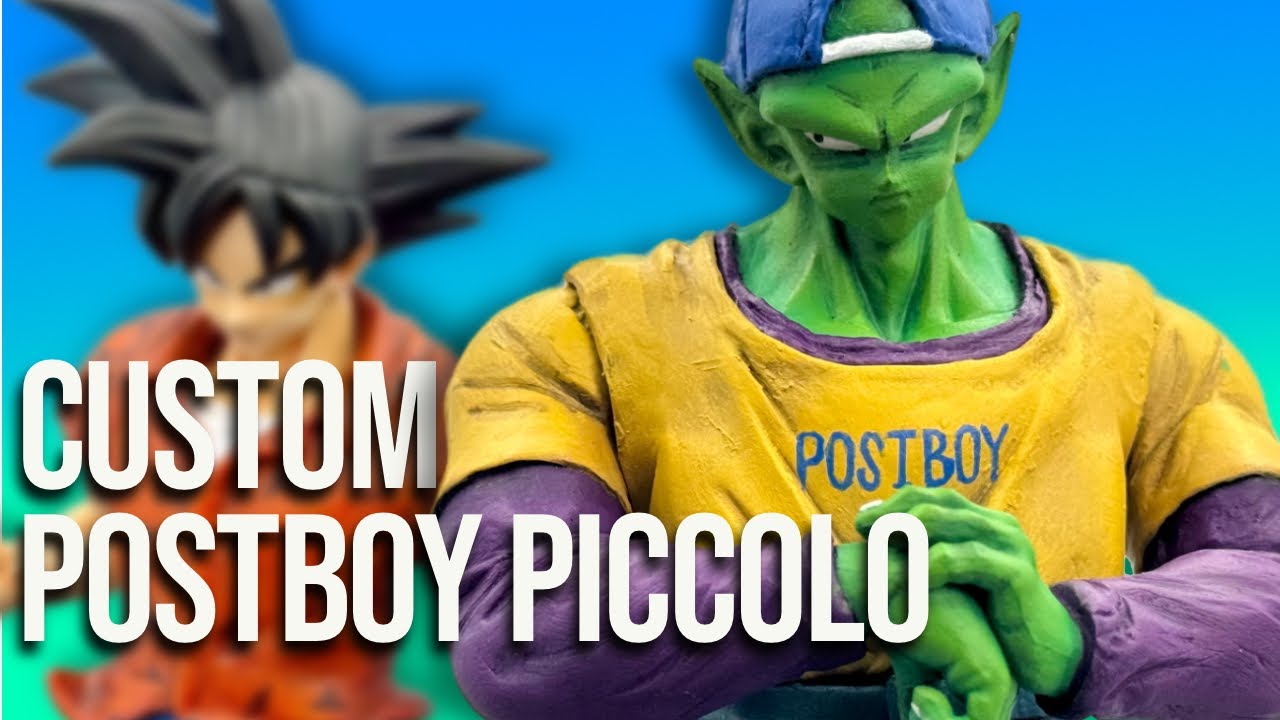 Postboy Piccolo – Custom Sculpting and Painting This DBZ Figure