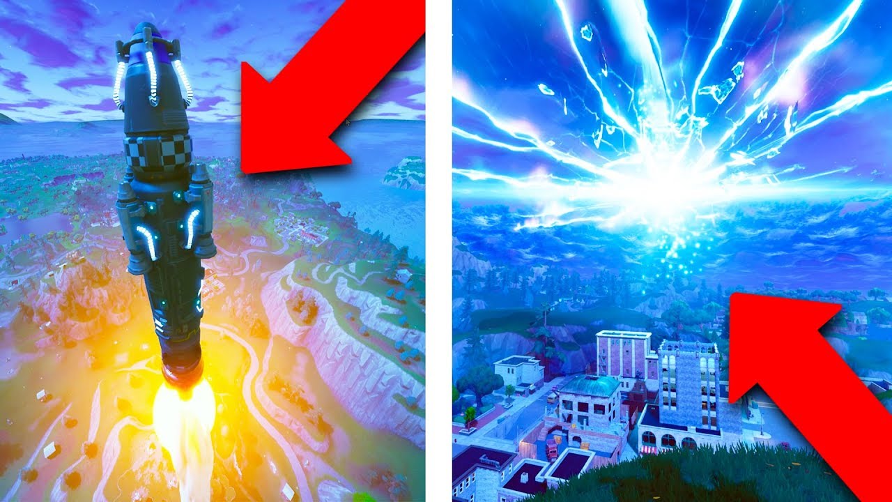 Fortnite rocket launch! Live reaction & replay mode! | Fortnite Battle ...