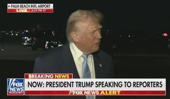 Fox News fans brand Donald Trump a 'grumpy grandpa' as he's filmed ...